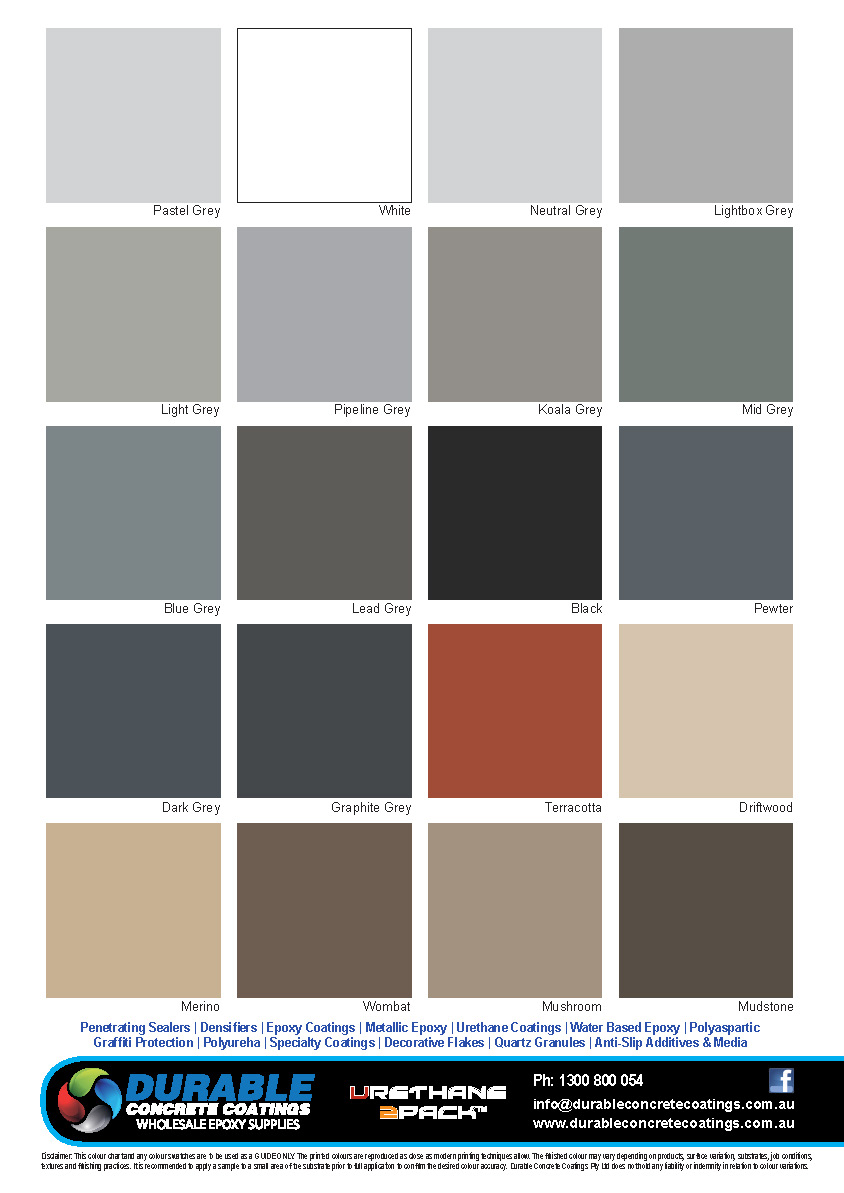 20L Urethane 2Pack® Gloss | Durable Concrete Coatings®