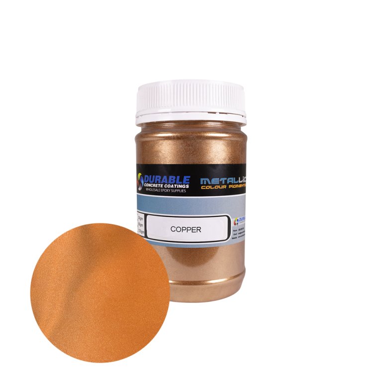 Metallic Colour Pigments™ Copper | Durable Concrete Coatings®
