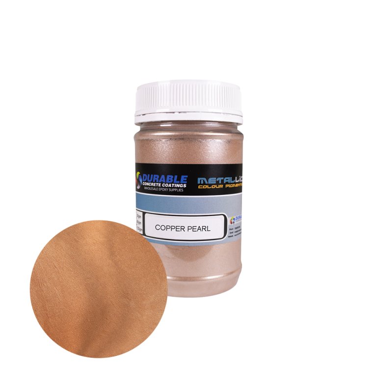 Metallic Colour Pigments™ Copper Pearl | Durable Concrete Coatings®