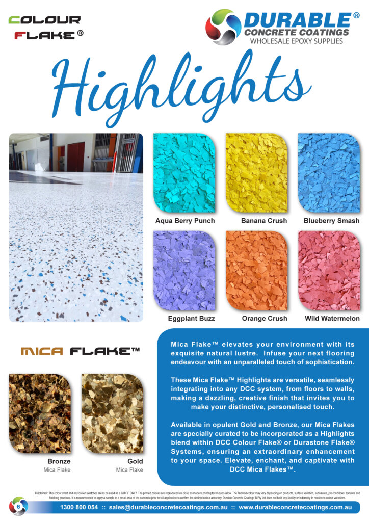 Colour Charts | Durable Concrete Coatings