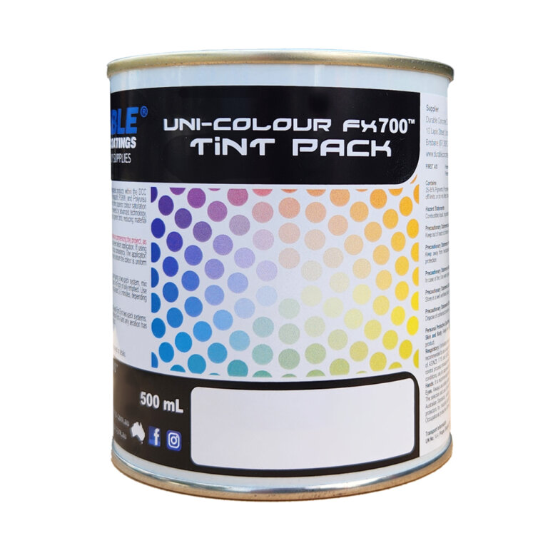 Uni-Colour FX700™ Tint Pack | Durable Concrete Coatings®